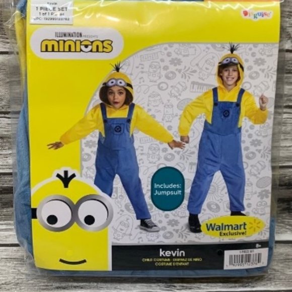 Disguise | Costumes | Child Minions Kevin Hooded Jumpsuit Halloween ...